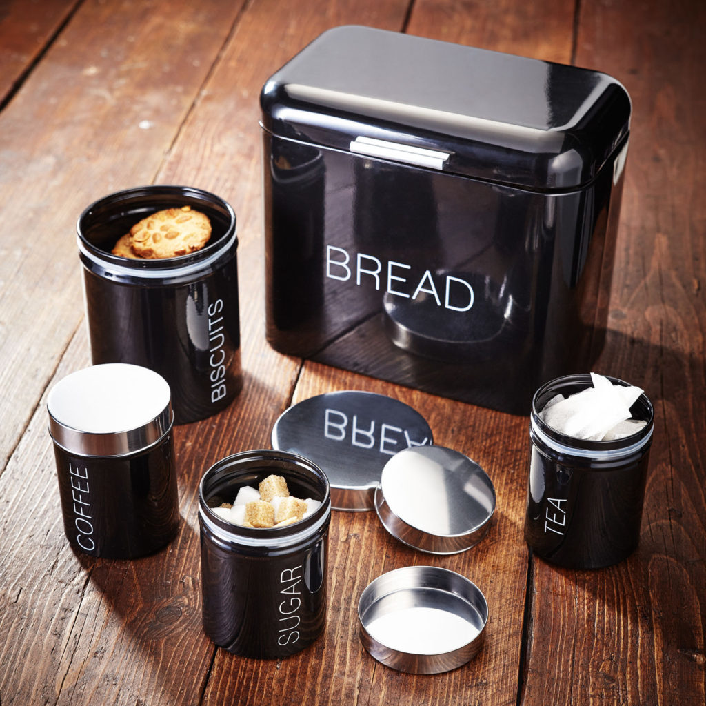 Judge 5-piece bread bin and canister set - Housewares